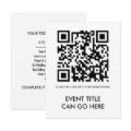 customizable QR code Invitation | Zazzle