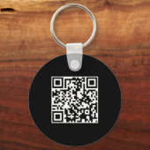 customizable QR code Keychain | Zazzle