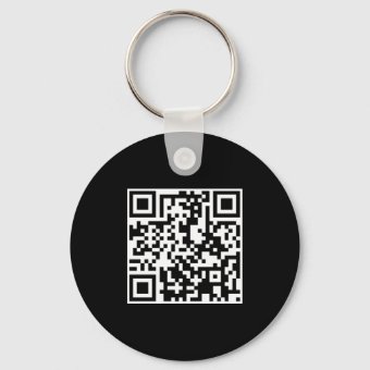 customizable QR code Keychain | Zazzle