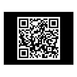 Qr Code Postcards - No Minimum Quantity | Zazzle