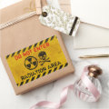 Customizable Radiation Hazard Sign Rectangular Sticker | Zazzle