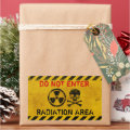 Customizable Radiation Hazard Sign Rectangular Sticker | Zazzle