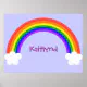Customizable Rainbow Poster | Zazzle