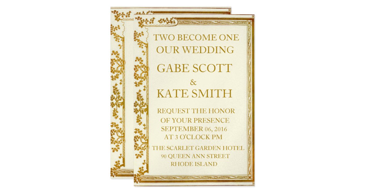 Customizable Remembrance WEDDING INVITATION | Zazzle.com