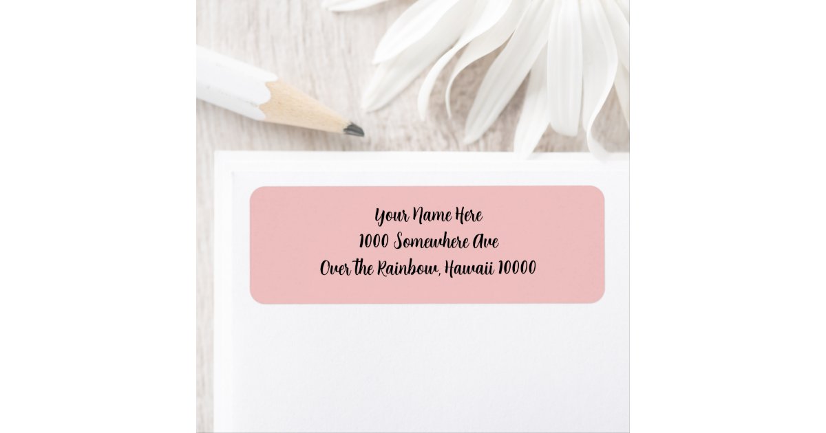 Customizable Return Address Labels | Zazzle