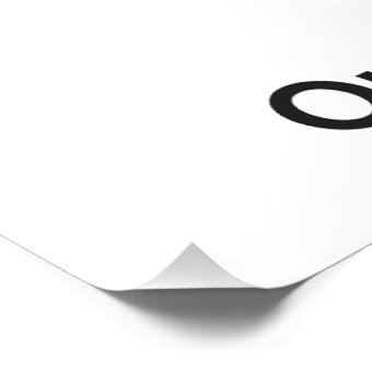 Customizable review notice poster | Zazzle