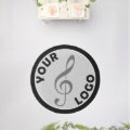 Customizable Round Logo Rug for Business - 5x5 | Zazzle