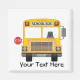 Customizable School Bus Magnet | Zazzle