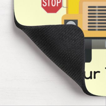 Customizable School Bus Mouse Pad | Zazzle