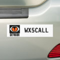 Customizable SKYWARN Call Sign Bumper Sticker | Zazzle