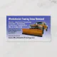 CUSTOMIZABLE Snow Plowing Business Cards | Zazzle