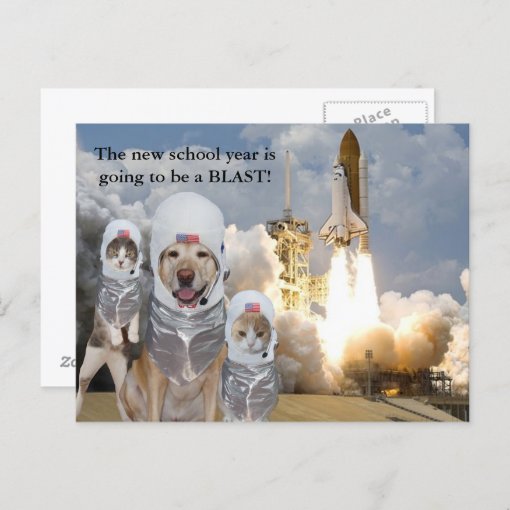 Customizable Teacher Postcard for New School Year | Zazzle