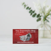 CUSTOMIZABLE Transmission Repair Business Card | Zazzle