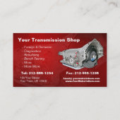 CUSTOMIZABLE Transmission Repair Business Card | Zazzle