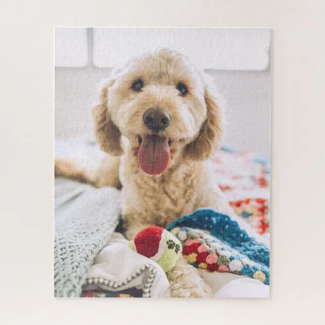 Customizable Vertical Pet Photo Puzzle | Zazzle