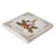 Customizable Vintage Family Christmas Candle Trivet | Zazzle