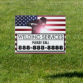Customizable Welding Services Sign | Zazzle