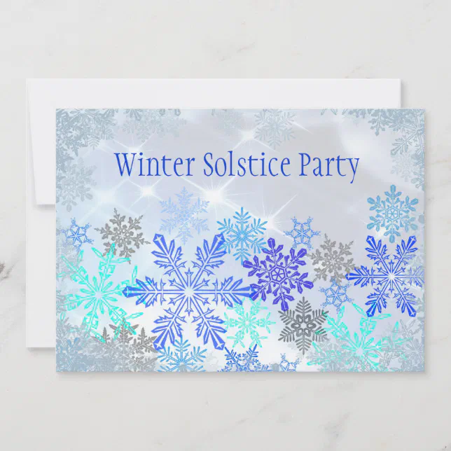 Customizable Winter Solstice Party Invitation | Zazzle