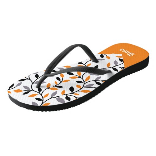 Customizable Womens 4 - Mens 3 Flip Flops | Zazzle