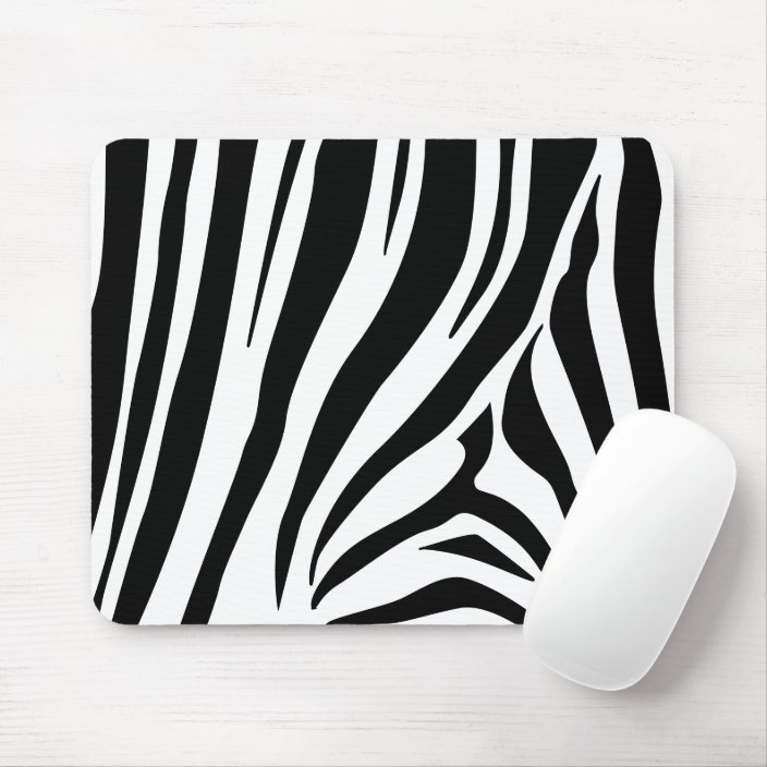 Customizable zebra print mouse pad | Zazzle.com