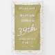 Customize Birthday Age - White/Gold Over-the-hill Banner | Zazzle