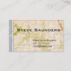 Topo map business card | Zazzle.com