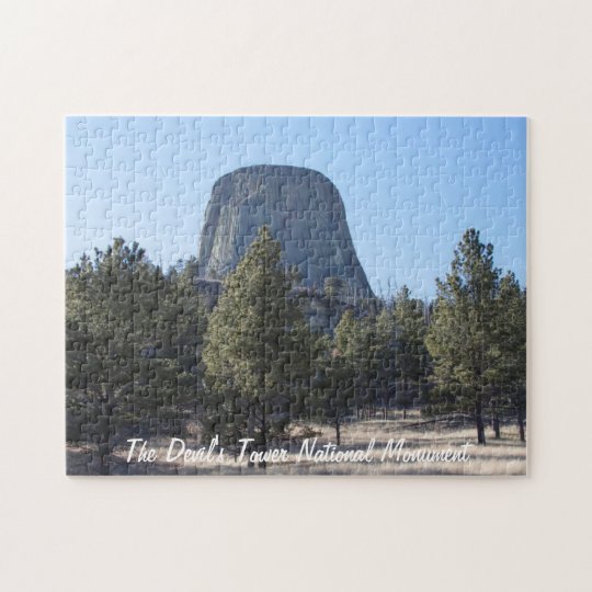 Customize Devil’s Tower National Monument photo Jigsaw Puzzle | Zazzle.com