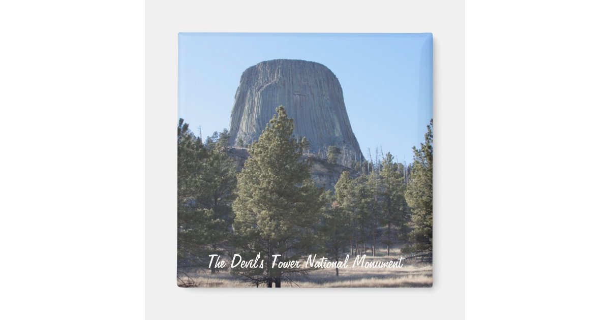 Customize Devil’s Tower National Monument photo Magnet | Zazzle