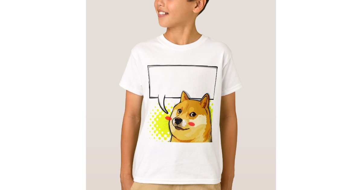 Customize Doge Meme Add Your Own Text Meme T-Shirt | Zazzle