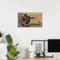 Customize Firearms Tactical Training School Poster | Zazzle