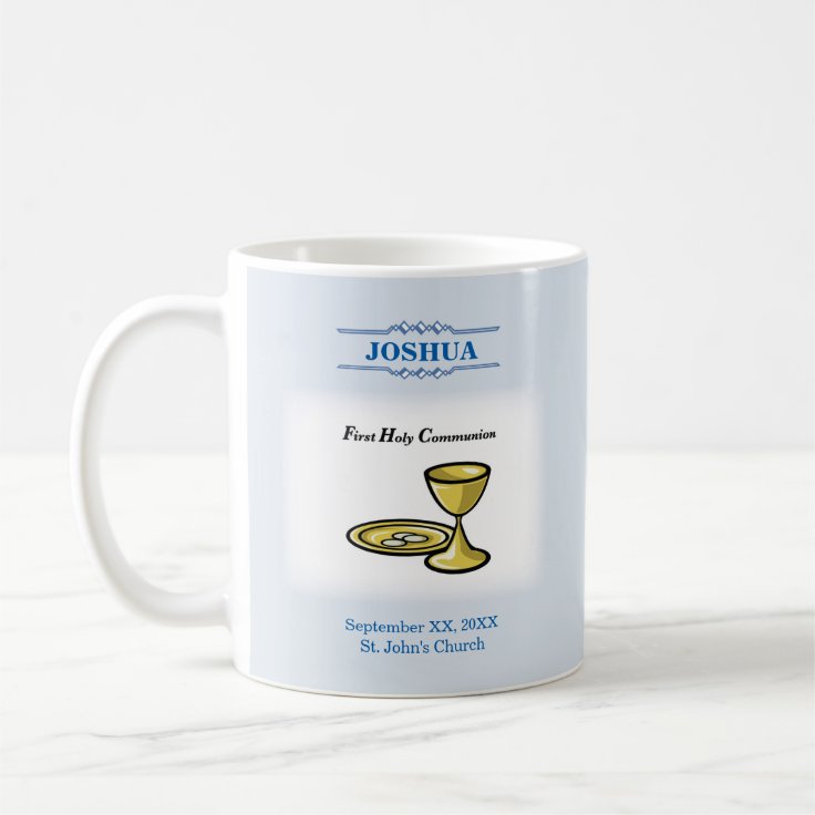 Customize, First Communion Body and Blood Coffee Mug | Zazzle
