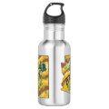CUSTOMIZE IT Arizona Illustrated Map Stainless Steel Water Bottle | Zazzle