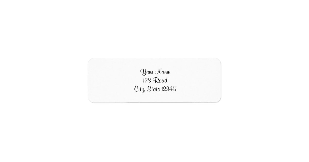 Customize It! Solid Pattern Base Label | Zazzle