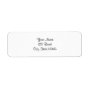 Customize It! Solid Pattern Base Label | Zazzle