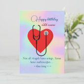 Customize nurse happy birthday card | Zazzle