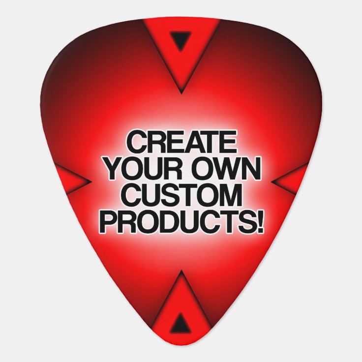 Customize / Personalize / Create your own Guitar Pick | Zazzle