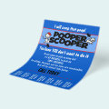 CUSTOMIZE Pooper Scooper business tear sheet flyer | Zazzle