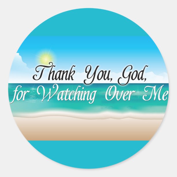 Thank God Stickers | Zazzle