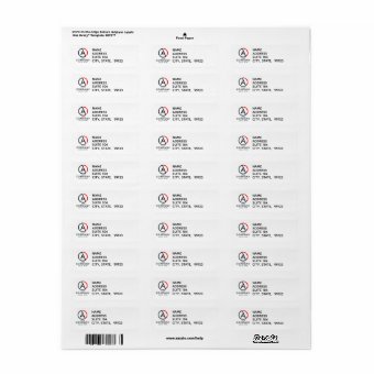 Customize Return Address Labels | Zazzle