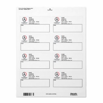 Customize Shipping Address Labels | Zazzle