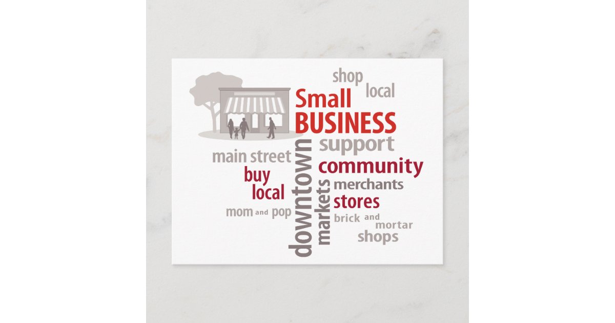 Customize Small Business Postcard | Zazzle