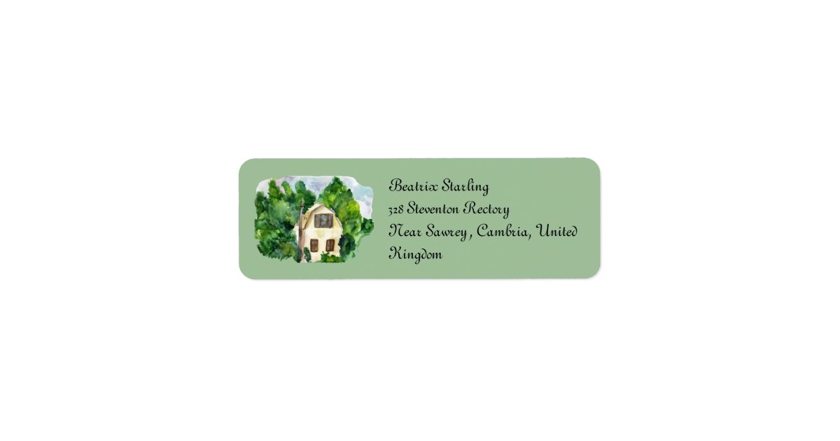 Customize these cozy address labels. label | Zazzle