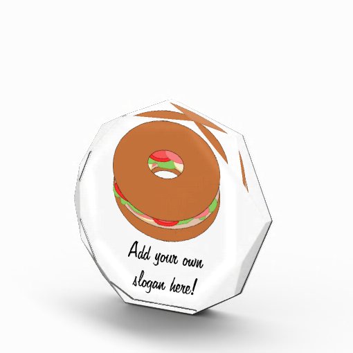 Customize this Bagel graphic Award | Zazzle