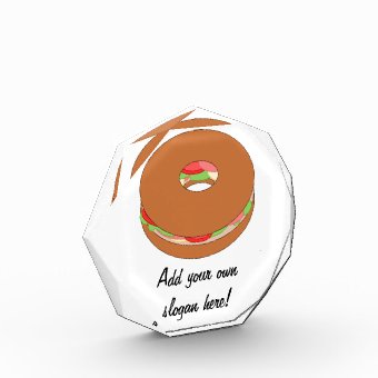 Customize this Bagel graphic Award | Zazzle