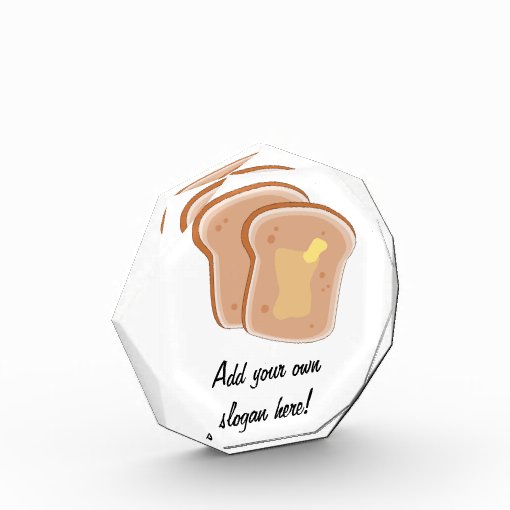 Customize this Buttered Toast graphic Award | Zazzle