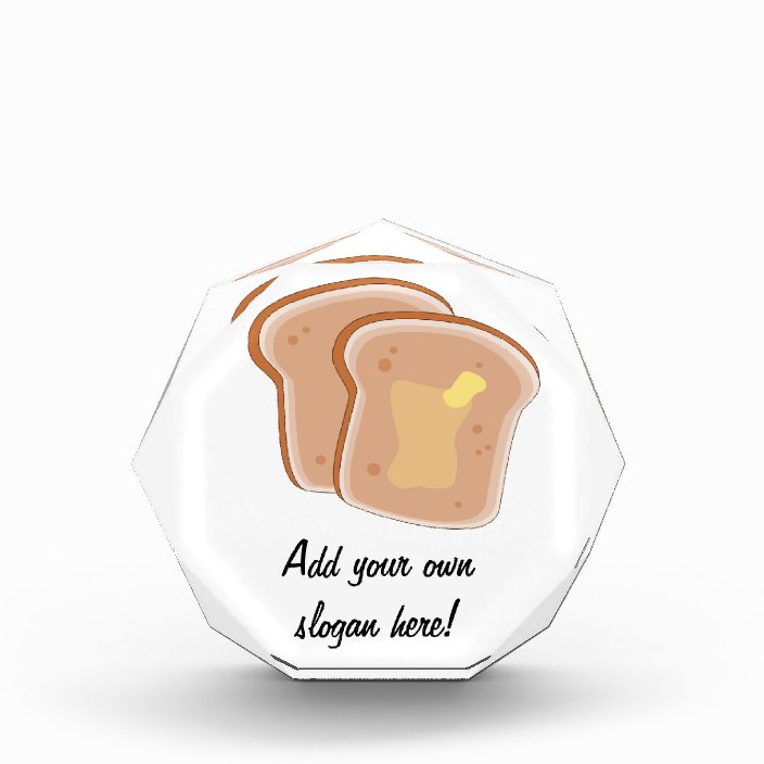 Customize this Buttered Toast graphic Award | Zazzle.com