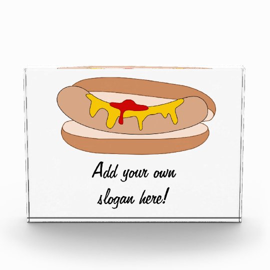 Customize this Hot Dog graphic Award | Zazzle.com