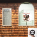 Customize Vintage Barbershop Front Door Window Cling | Zazzle