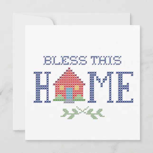 Customize Your Bless This Home Card | Zazzle
