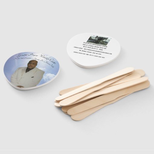 Customize your church fan | Zazzle